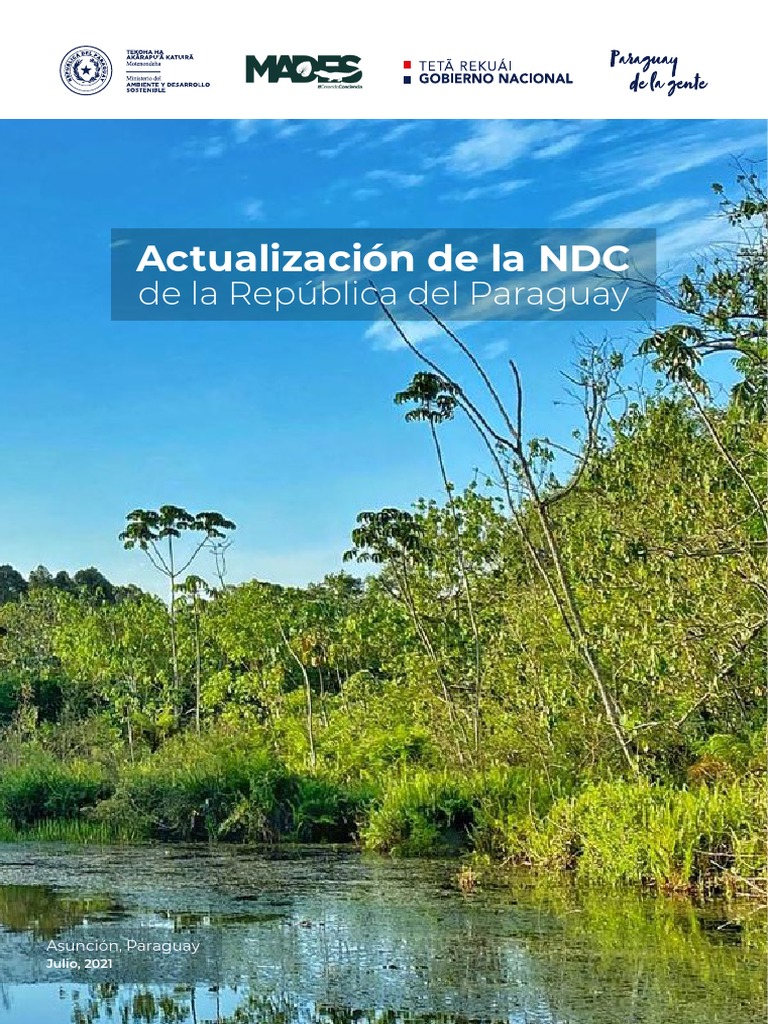 Actualización-NDC VF PAG. WEB - MADES Mayo 2022 | PDF | Entorno natural | Ciencias de la Tierra