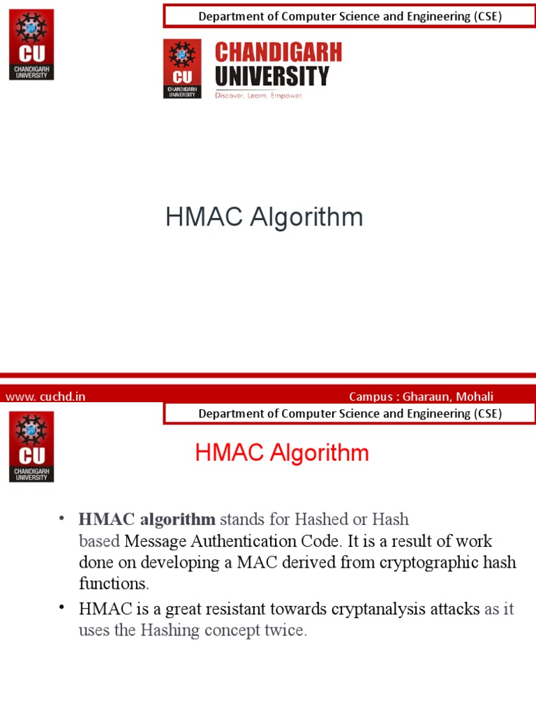 L-2.9 Hmac Cmac | PDF | Information Age | Security Engineering