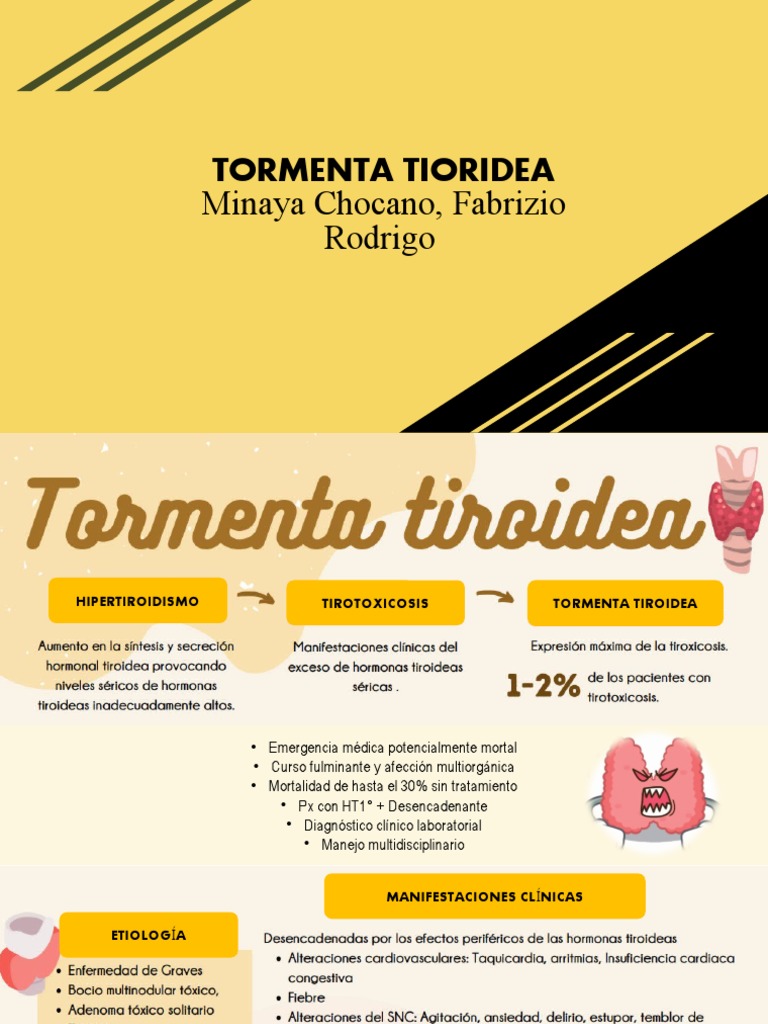Tormenta Tiroidea | PDF