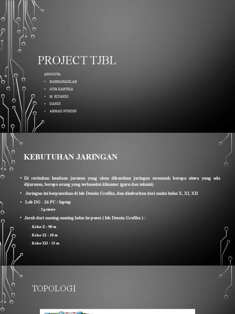 Project TJBL XI TKJ 2 | PDF