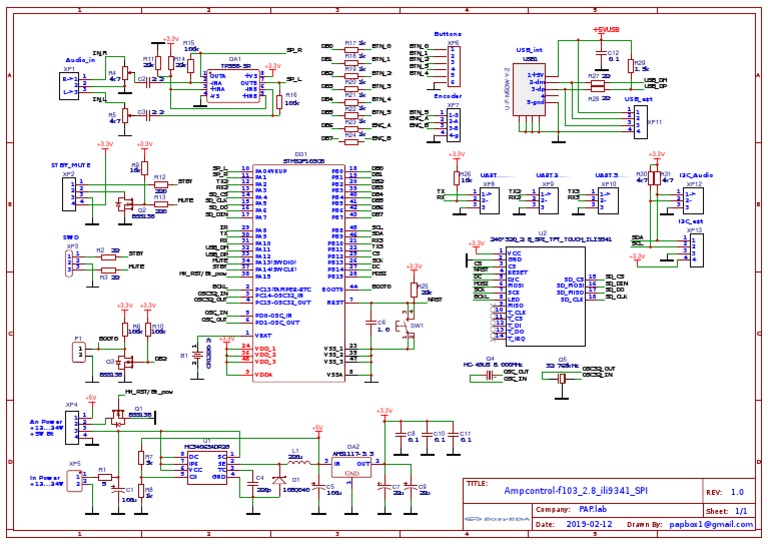 STM32F103 Schematic Overview | PDF | Sports Cars | Car Manufacturers