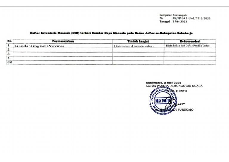 Form Lampiran PDF | PDF