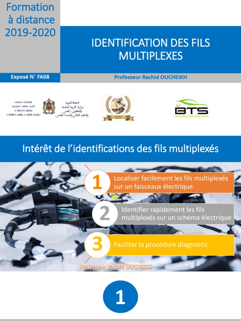 Identification Des Fils Multiplexes | PDF