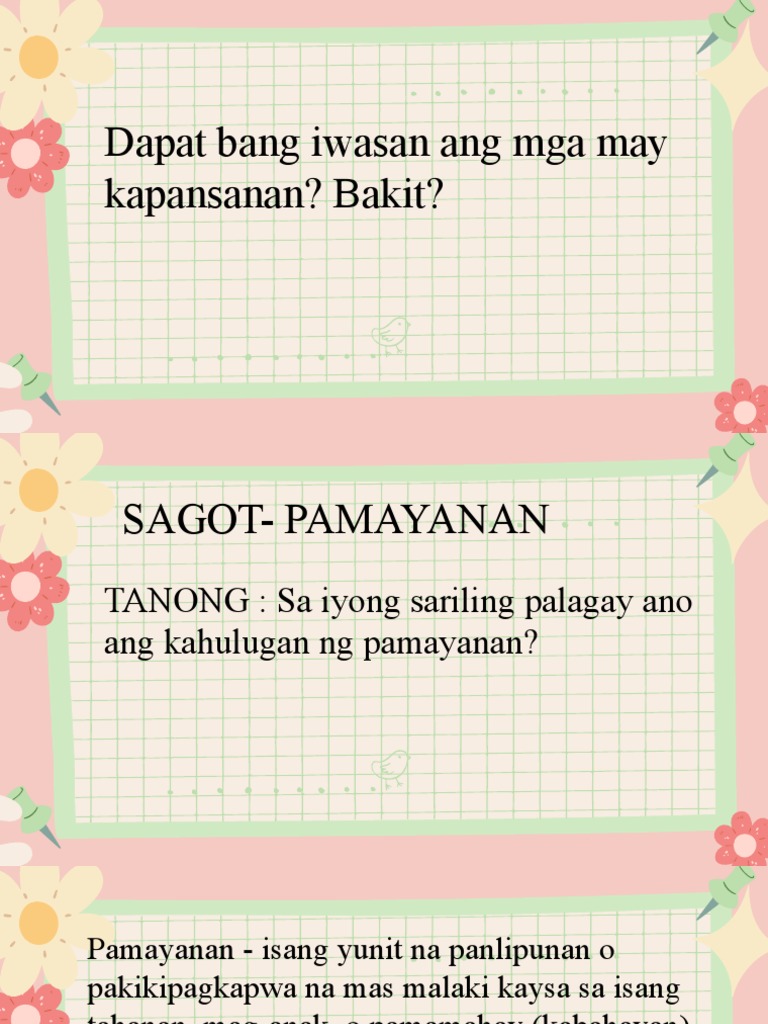 Esp-Q2-Week 5-Day 3 | PDF