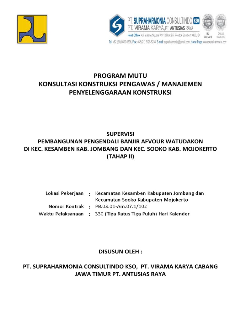 Laporan Program Mutu | PDF