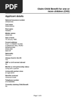 CA5403 Form for National Insurance Confirmation | PDF | Birth ...