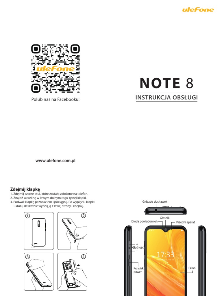 Ulefone Note 8 | PDF