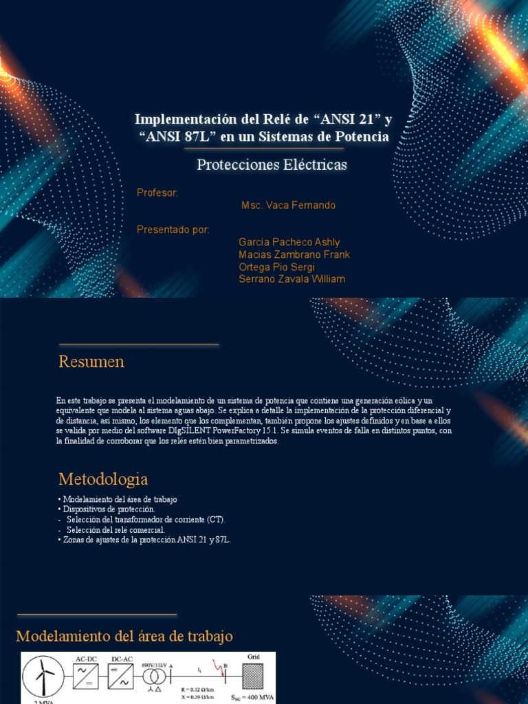 Implementación de ANSI 21 y 87L en Potencia | PDF