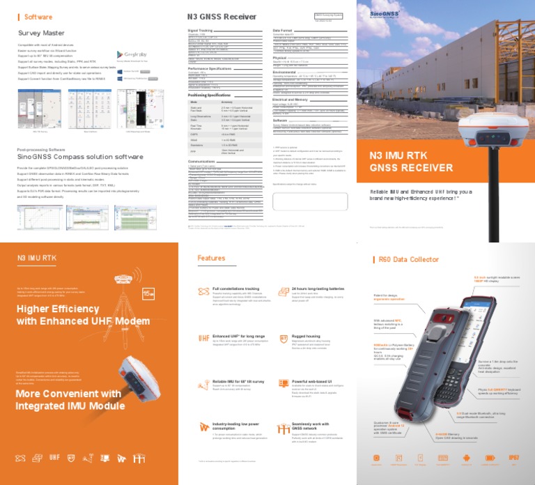 Sinognss n3 Imu Gnss Receiver11 | PDF