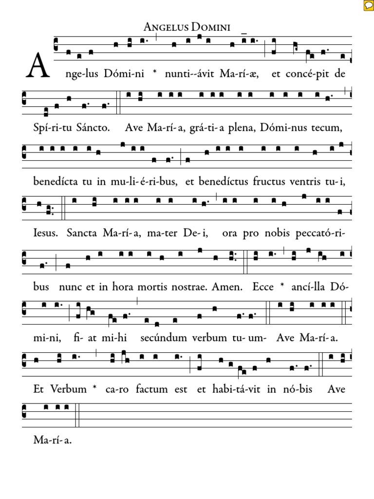 Angelus Domini PDF | PDF