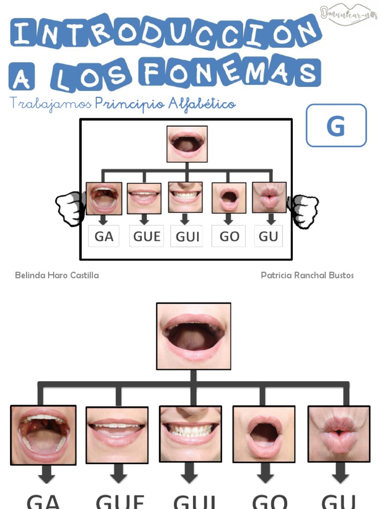 Fonemas y Articulación en G | PDF