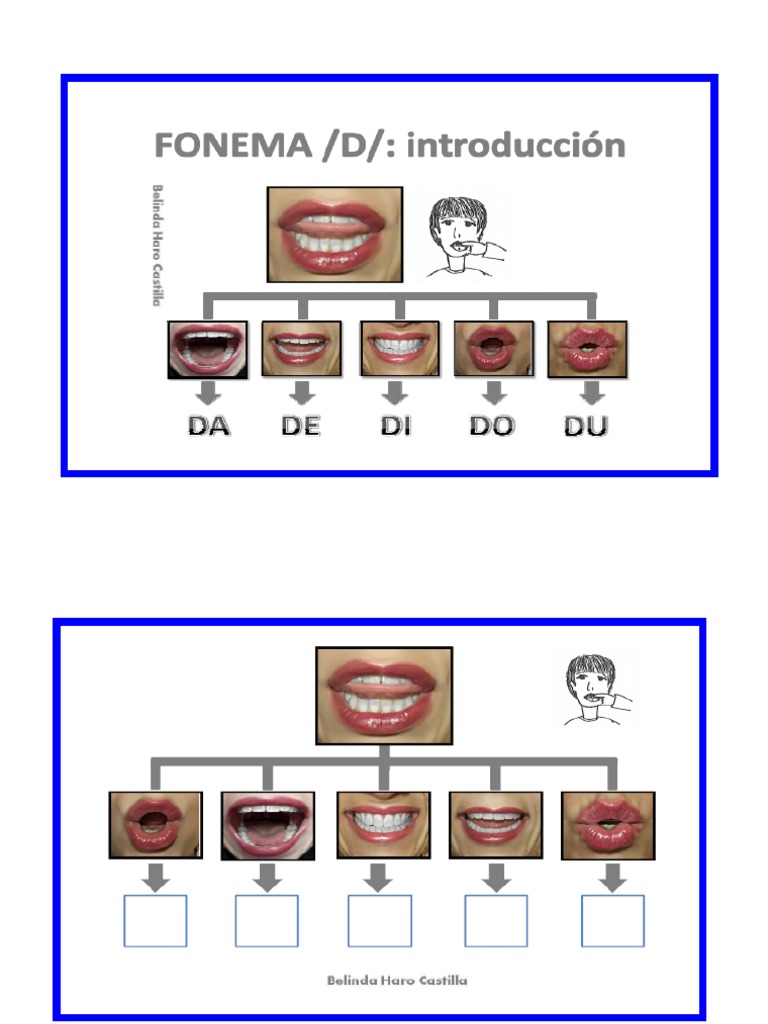 Fonema D y Difono Consonantico BL | PDF