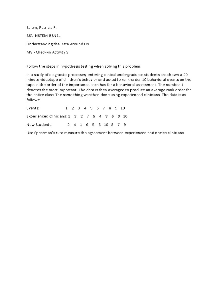 UTD M5 Check in Activity 3 | PDF | Career & Growth | Self-Improvement