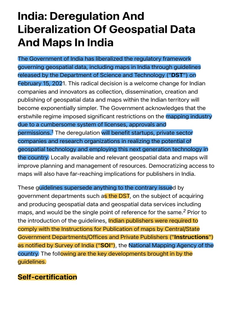Geospatial Data Guidelines | PDF