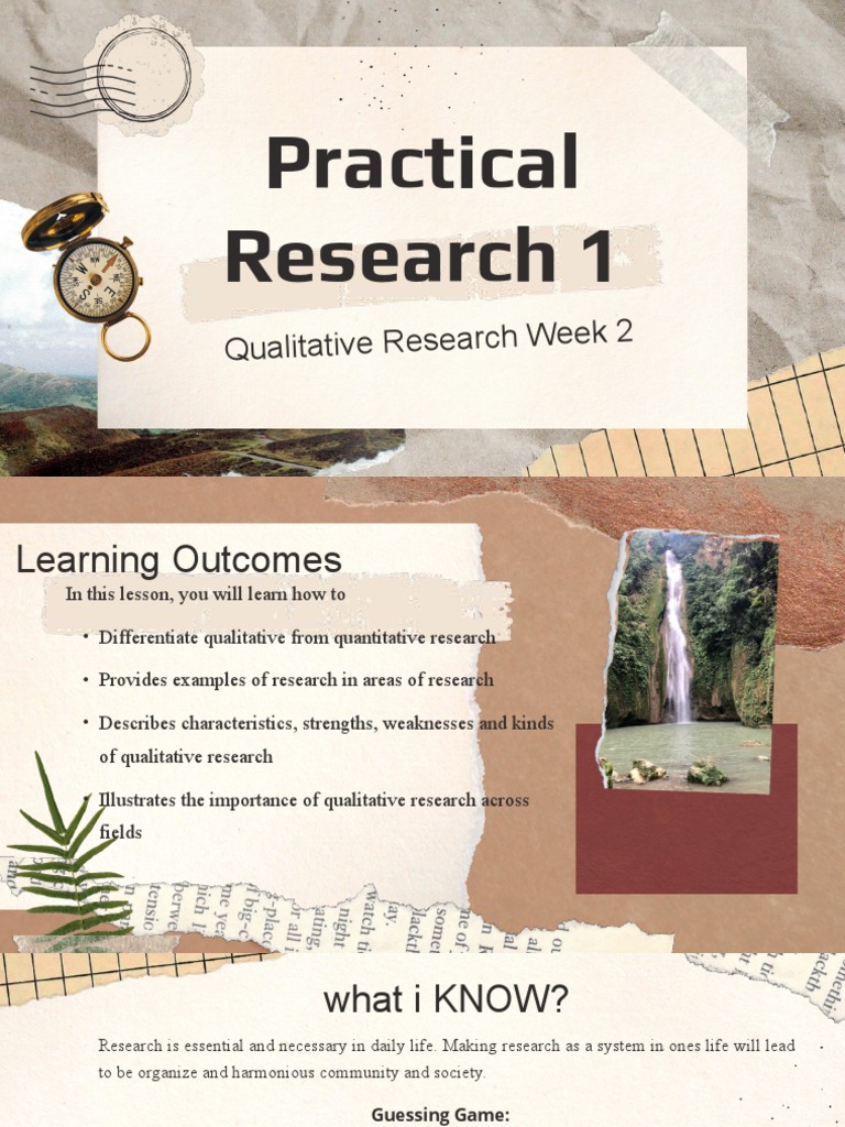 Week 2 Practical Research 1 | PDF