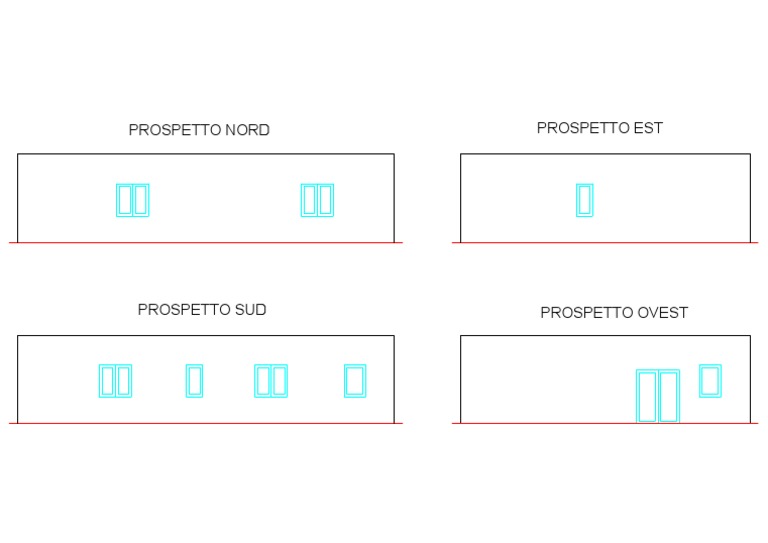 Prospetti Autocad PDF | PDF