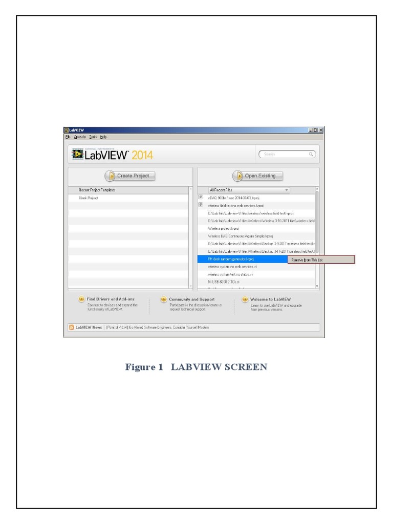 Labview Exp 1 | PDF | Computers