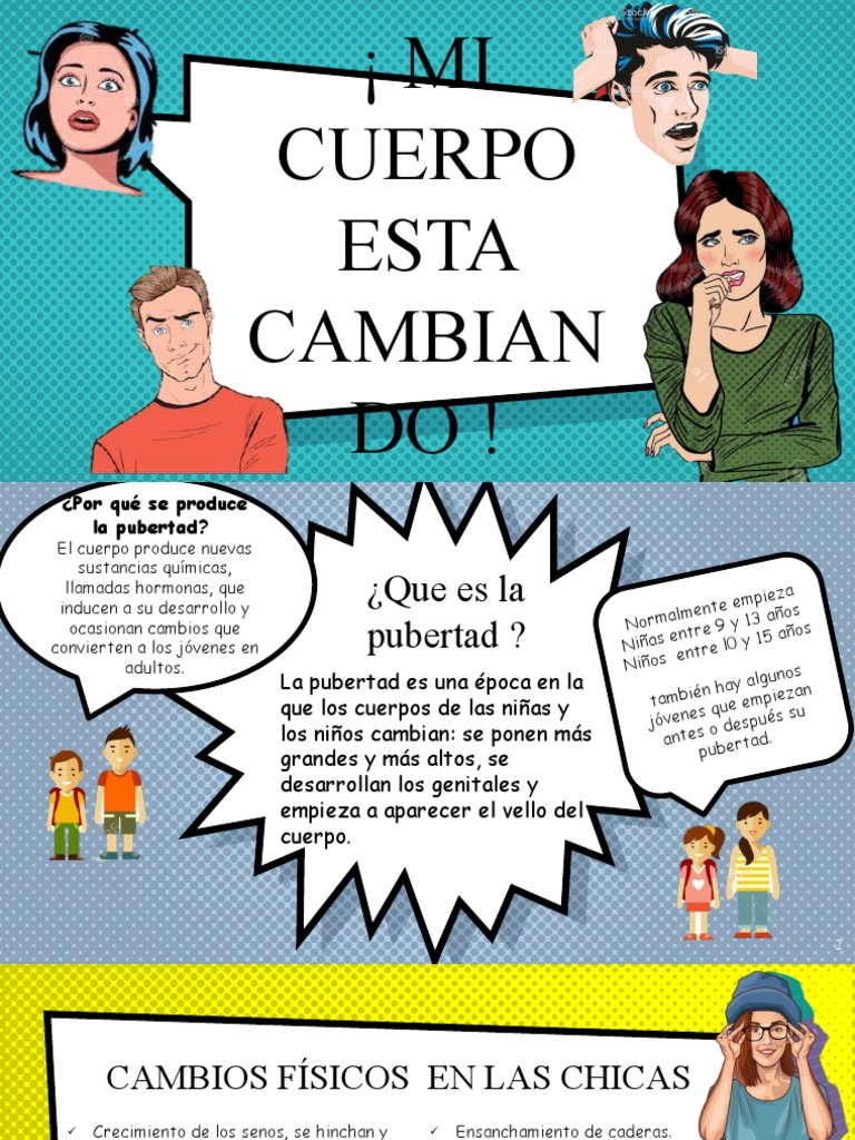 Pubertad: cambios físicos y emocionales | PDF | Pubertad | Adolescencia