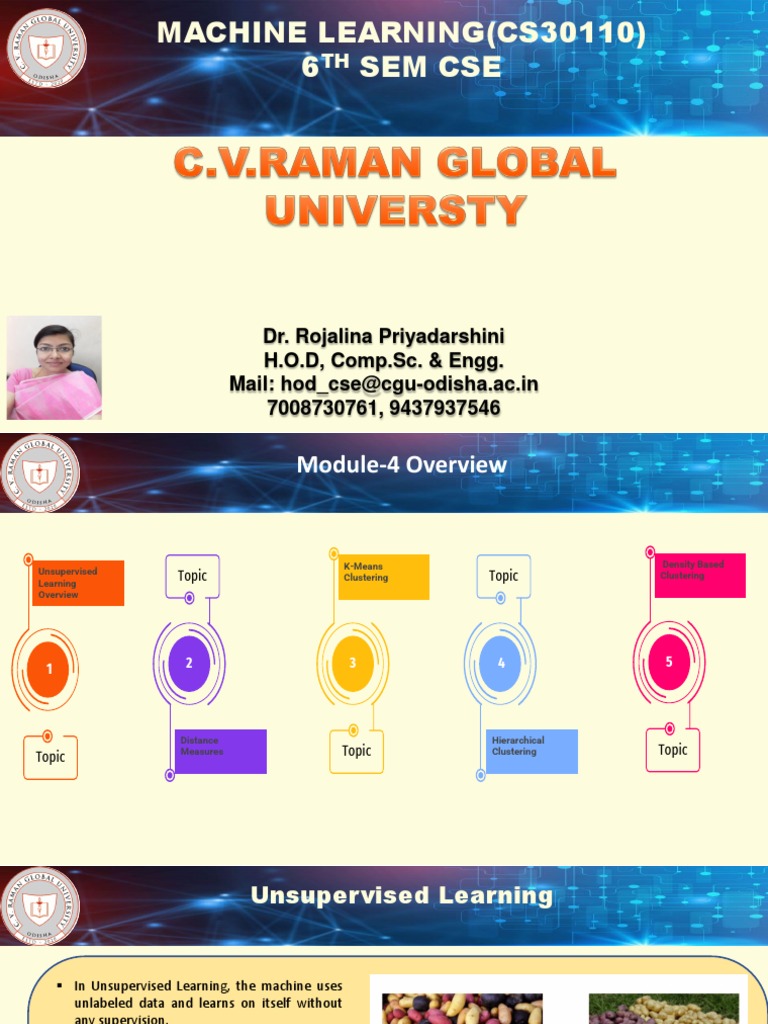 ML Module 4 2022 1 PDF | Download Free PDF | Cluster Analysis | Data Mining