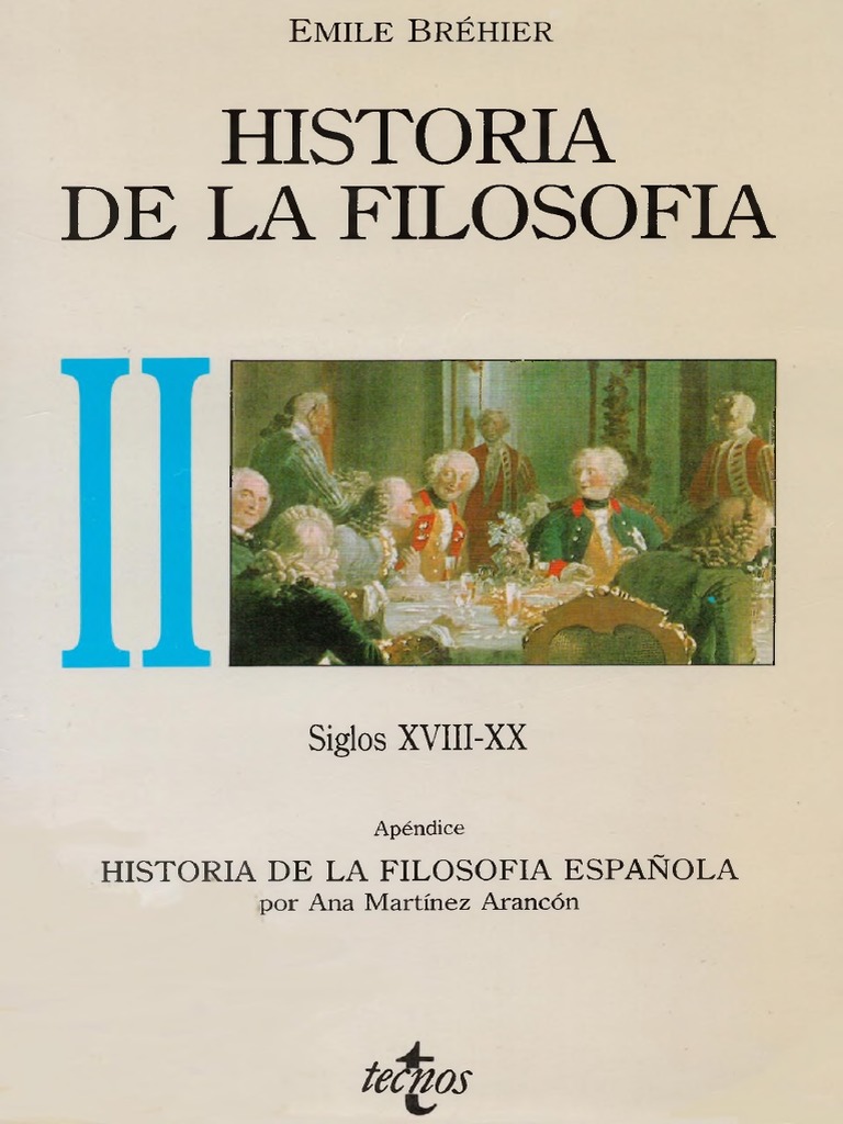 Brehier Emile - Historia de La Filosofia Tomo II PDF | PDF | René ...