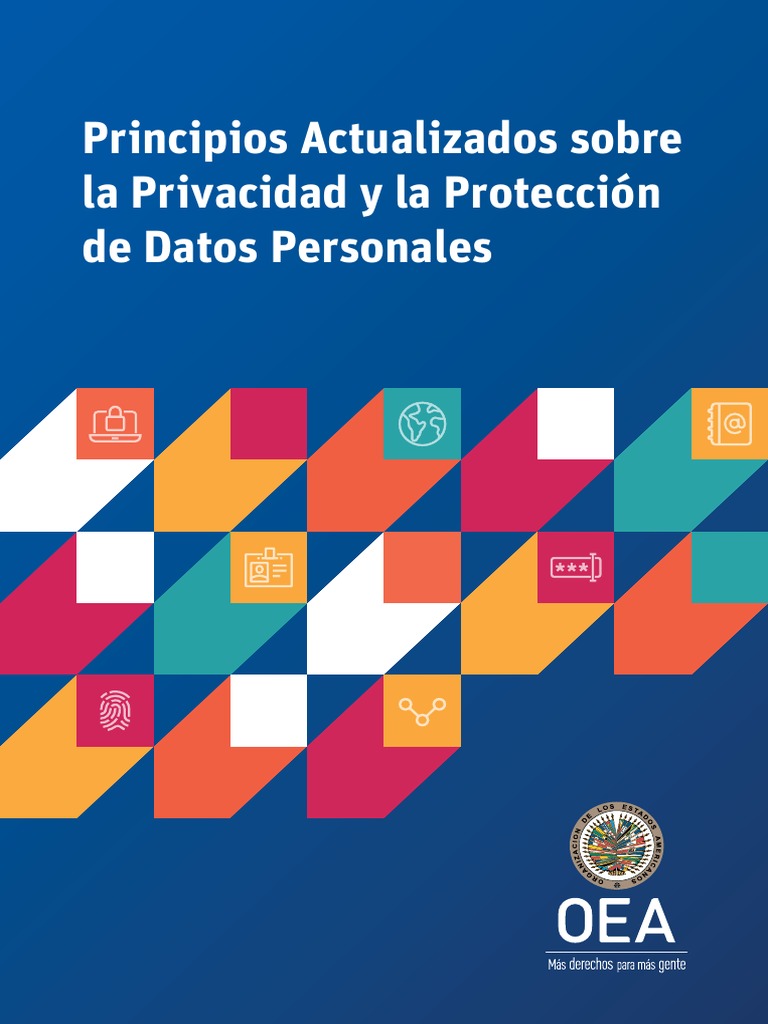 Publicacion Proteccion Datos Personales Principios Actualizados 2021 PDF | Descargar gratis PDF ...