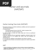 Harbour and Sea Acceptance Tests | PDF | Rocket Engine | Marine Propulsion