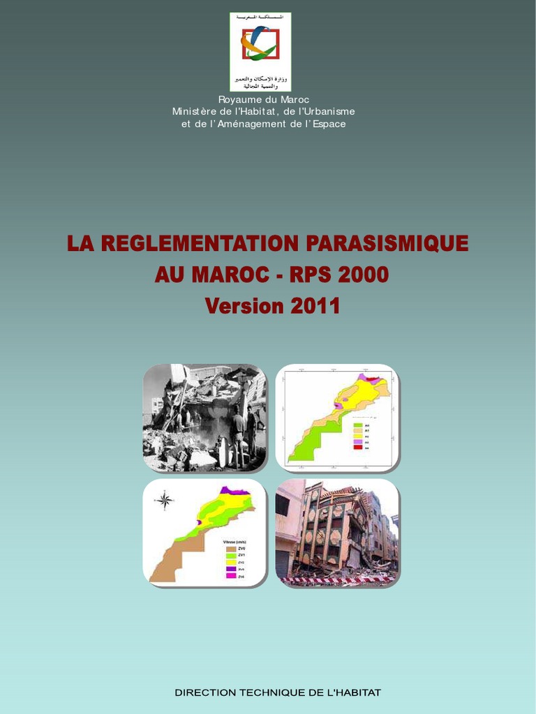 RPS 2011 : Réglementation parasismique au Maroc | PDF | Génie ...
