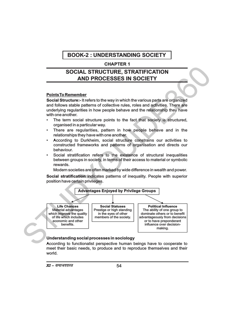 Class 11 Sociology Notes Chapter 1 Studyguide360 | PDF | Division Of ...