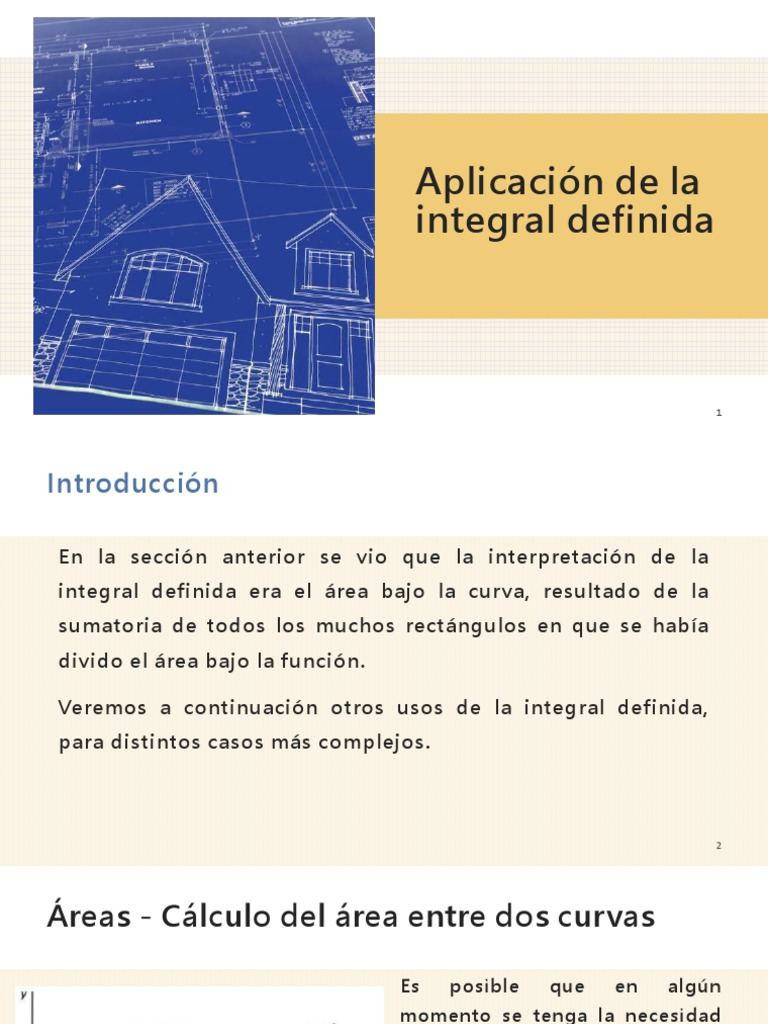 Aplicaciones de La Integral Definida - ÁREAS | PDF