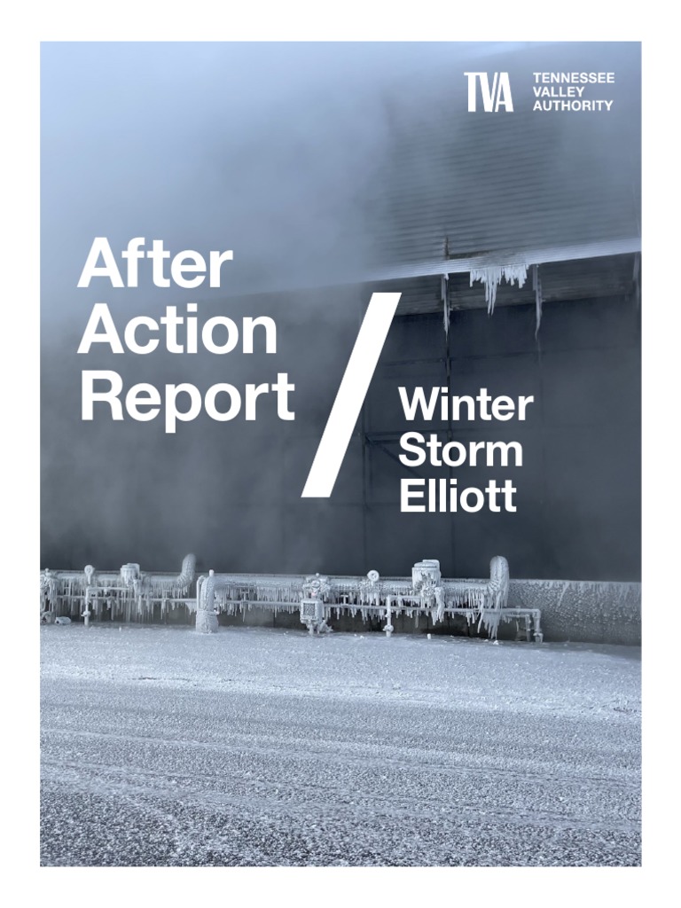 TVA After-Action Report: Winter Storm Elliott | PDF | Tennessee Valley ...