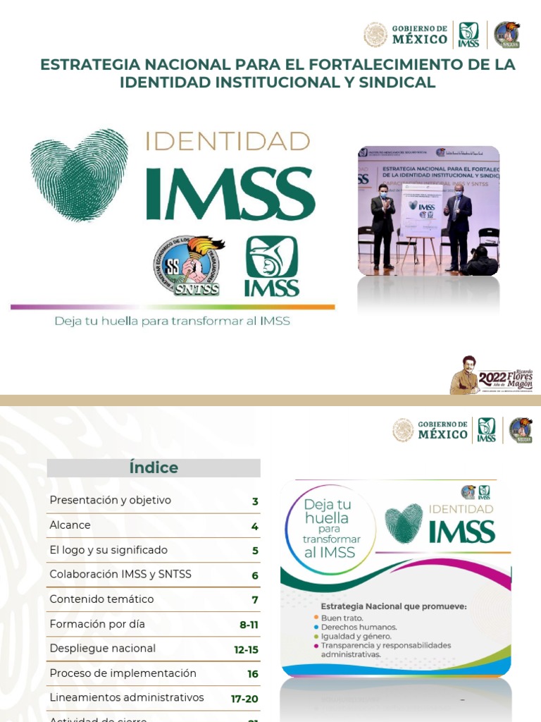 Presentación Identidad IMSS VF 26 de Septiembre | PDF