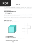 Class 10 Surface Area and Volume Formulas | PDF