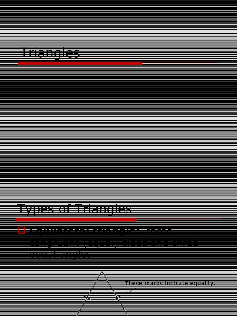 Triangles | PDF