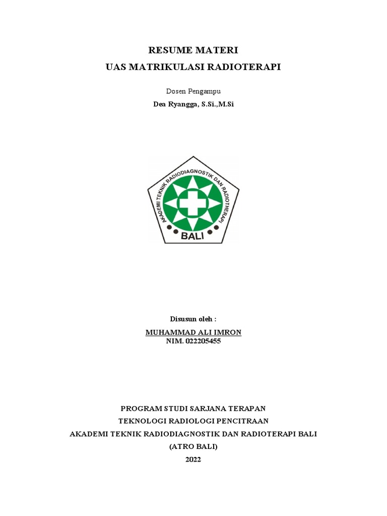 Resume - Uas - Muhammad Ali Imron - 022205455 - Ajr | PDF