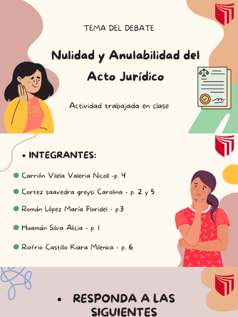 Nulidad y Anulabilidad Del Acto Jurídico | PDF | Nulo (ley) | Ley común