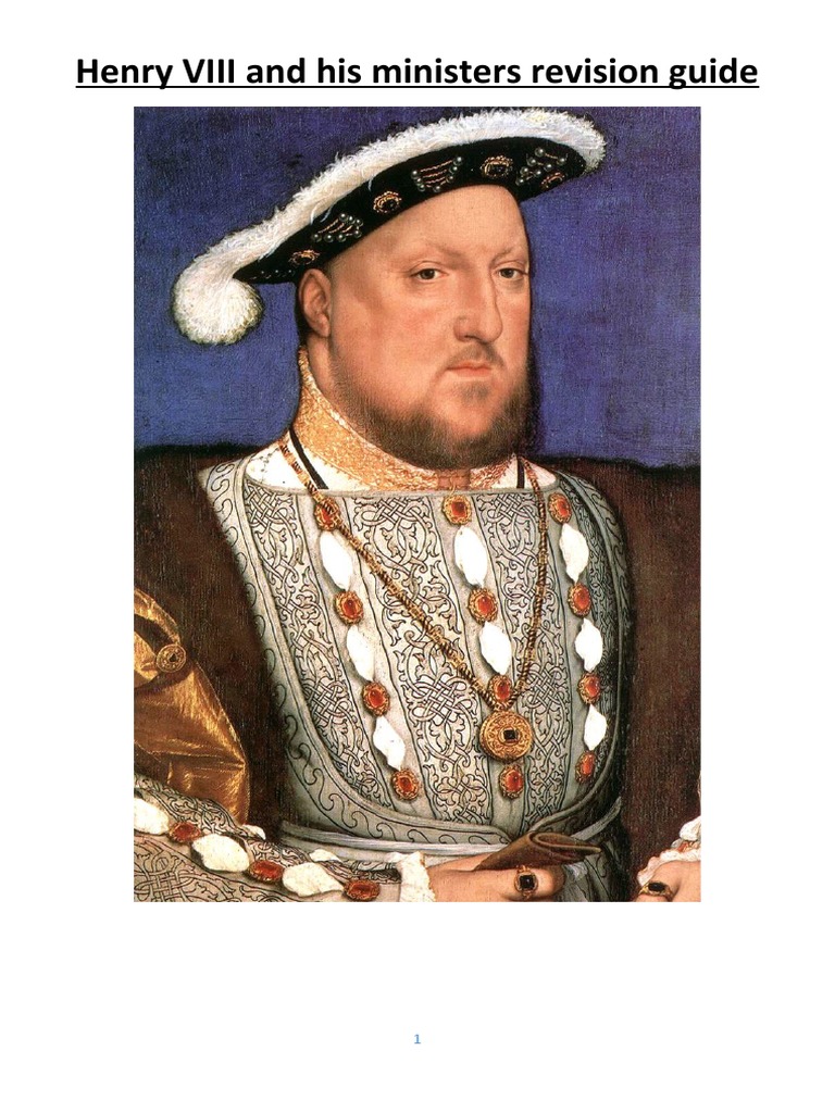 Henry VIII and His Ministers Revision Guide | PDF | Anne Boleyn ...
