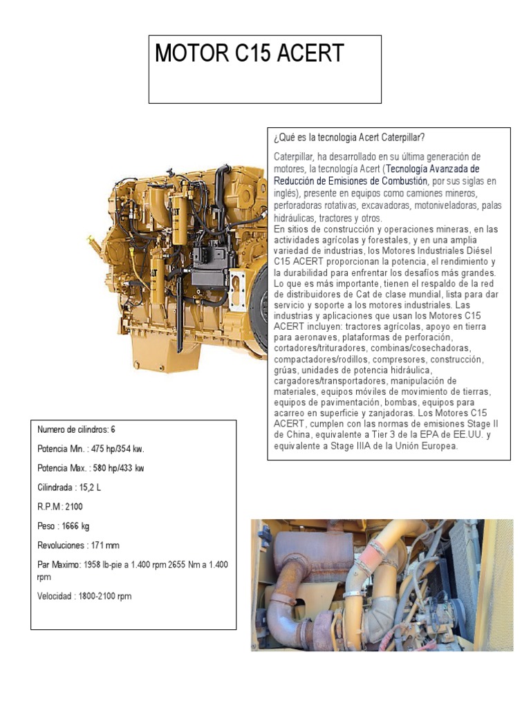 Motor C15 Acert | PDF
