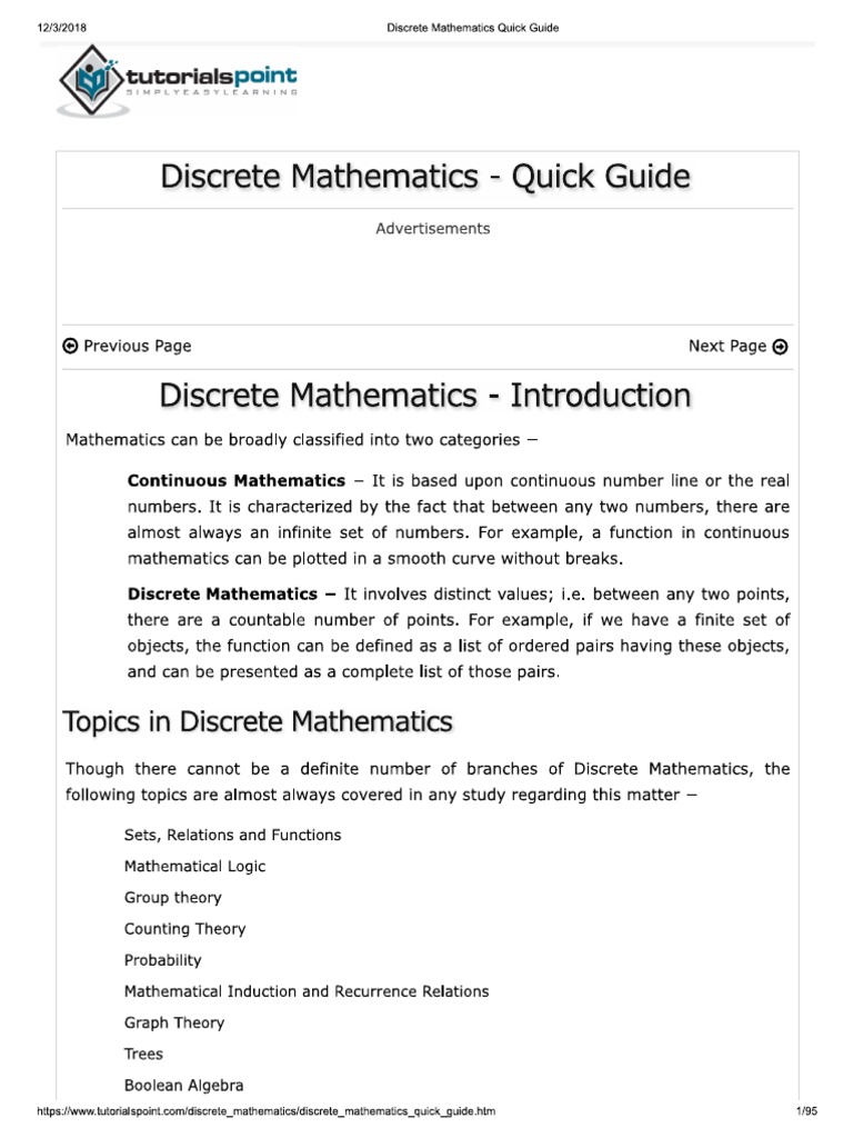 Discrete Math PDF | PDF Discrete Math PDF | PDF