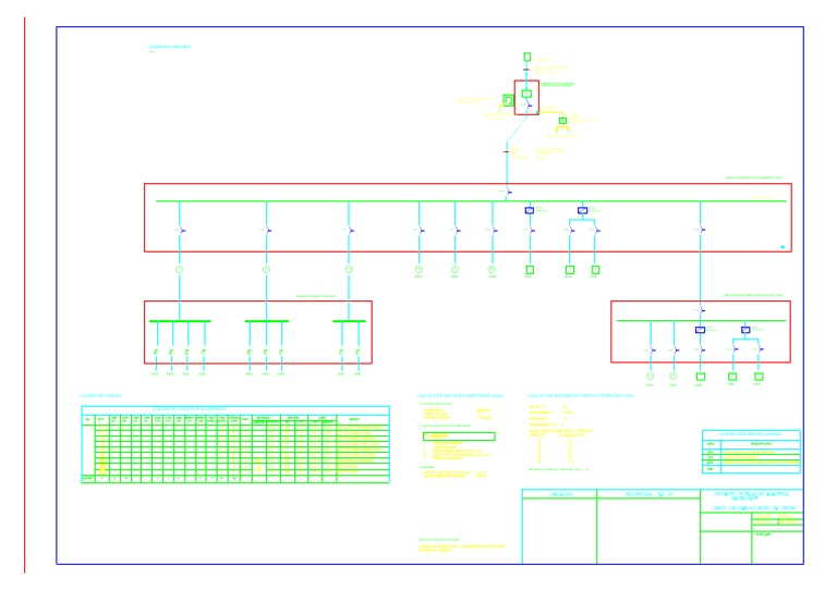 Diagrama Unilineal | PDF | Ingenieria Eléctrica | Electricidad