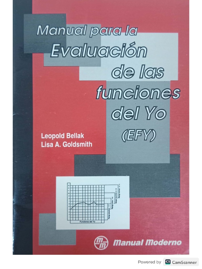 Manual para La Evaluacion de Las Funciones Del YO EFY | PDF