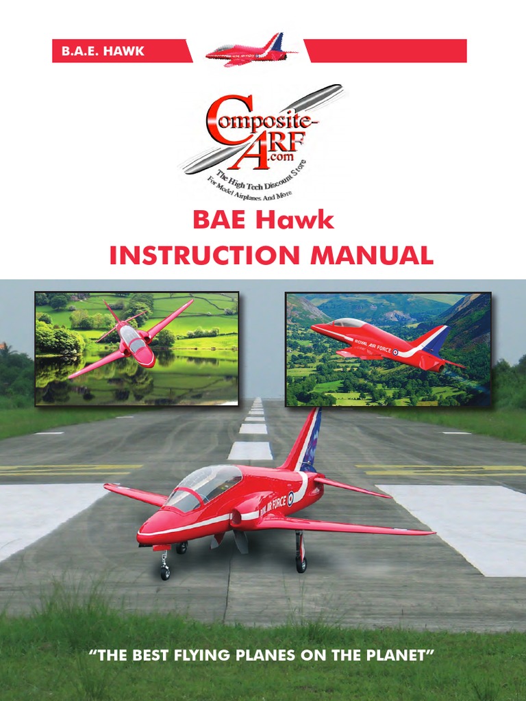 B.A.E. Hawk Instruction Manual | PDF | Adhesive | Pipe (Fluid Conveyance)