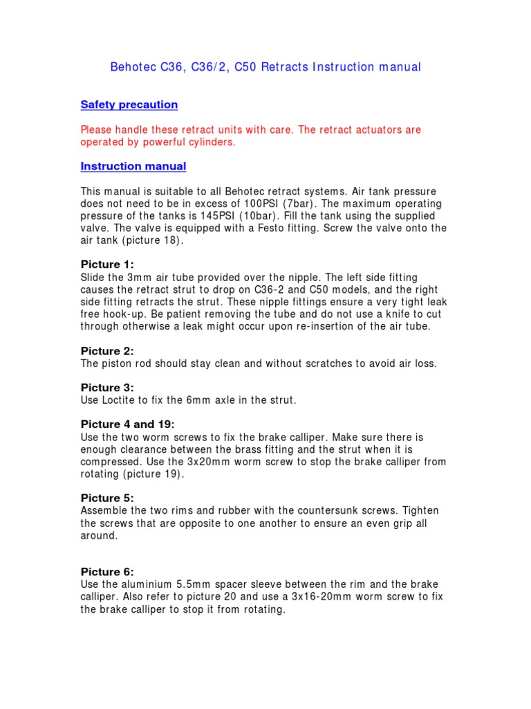 C 36 C 50 Manual | PDF