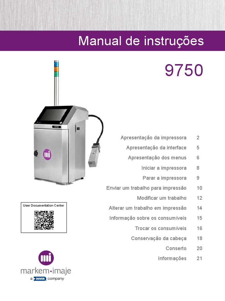 9750-Instruction Manual-PT-BR PDF | PDF