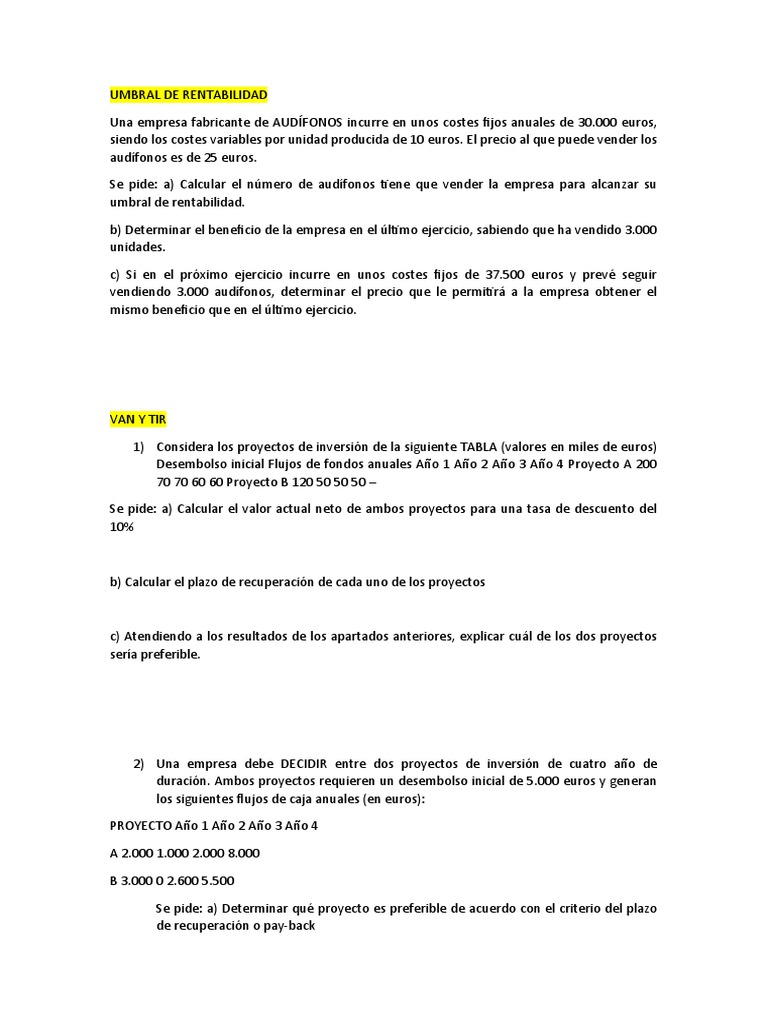 Ejercicios Varios UT 7 | PDF