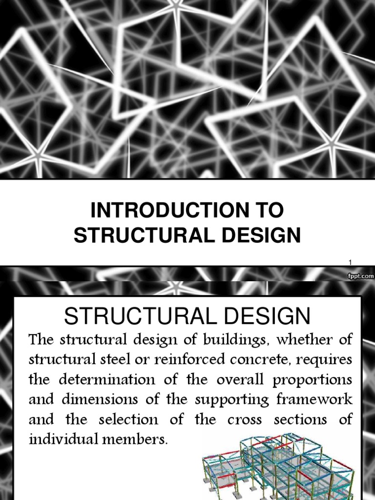 LECTURE 1.0 - Introduction To Structural Design | PDF