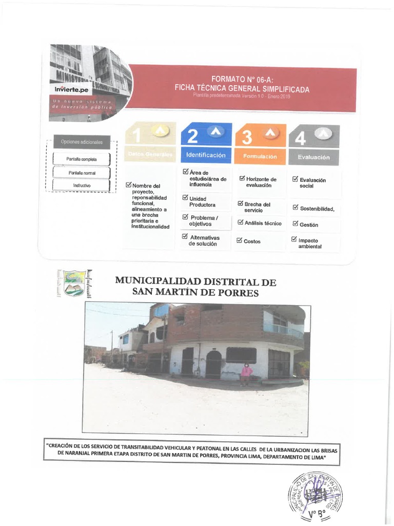 Formato 6A PDF | PDF