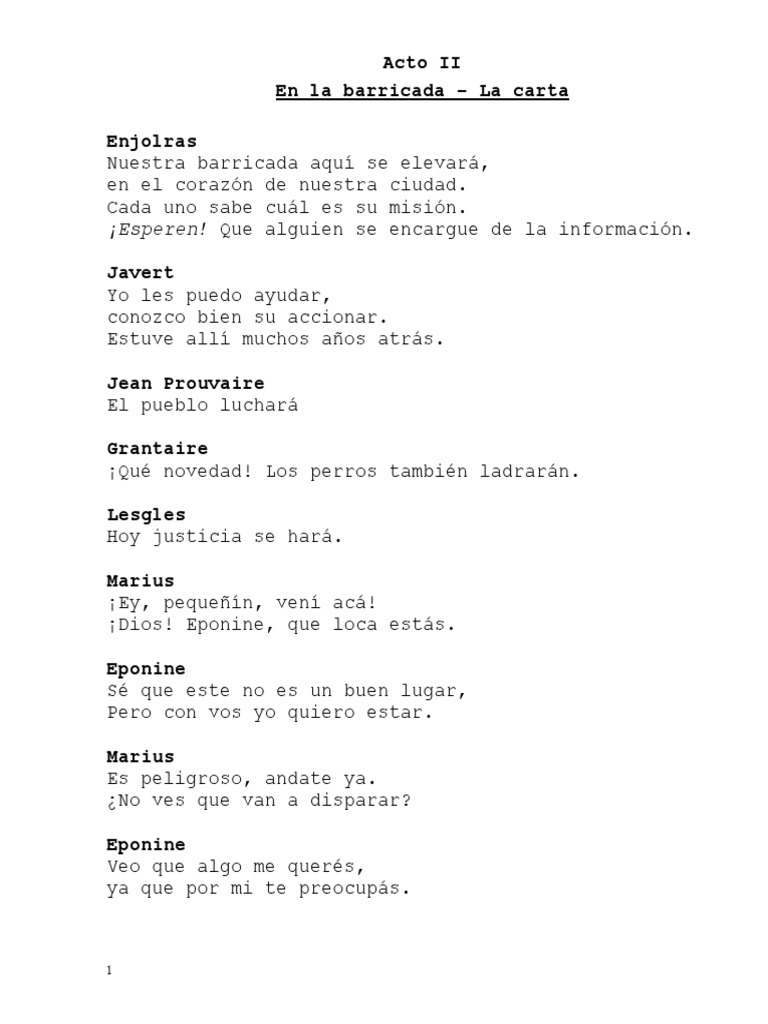 La Barricada y el Sacrificio | PDF | Poesía | Ficción general