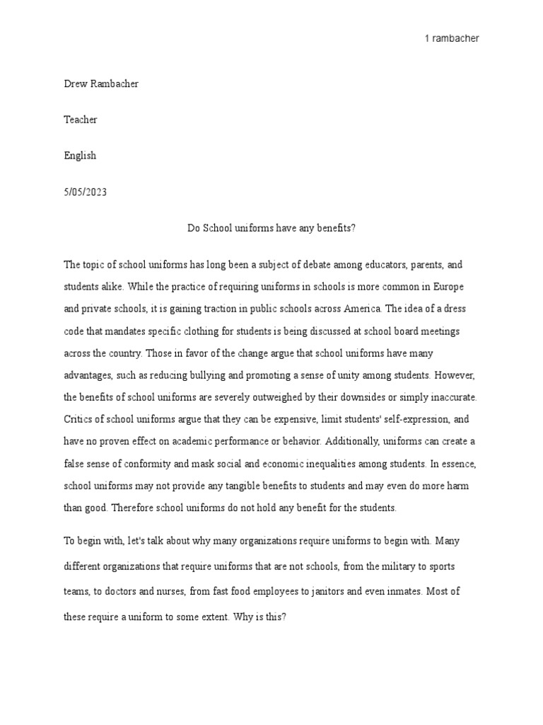 Drew Rambacher | PDF