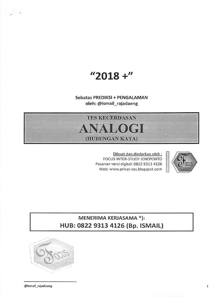 ANALOGI | PDF
