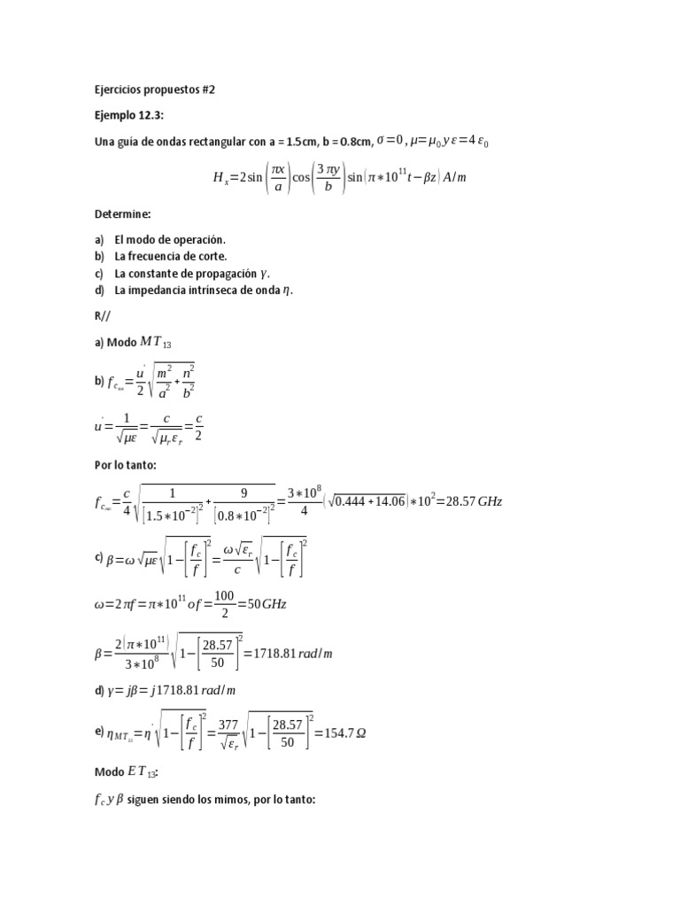 Ejercicios Propuestos #2 | PDF